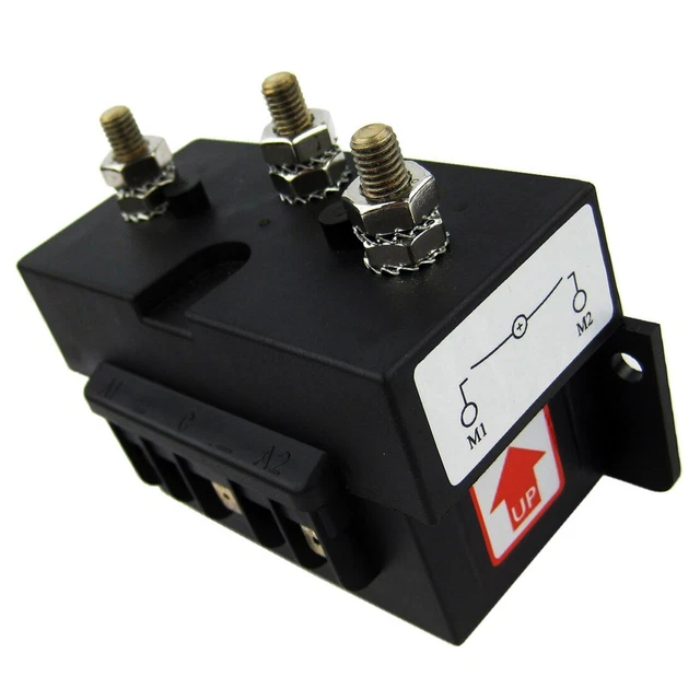 ANCHOR WINDLASS REVERSE Solenoid Control Box For Marine Boat 1500W 12V ...