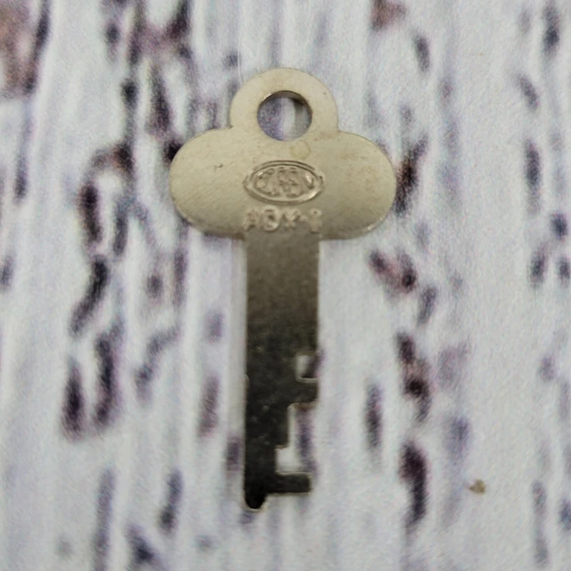 VINTAGE STEEL FLAT Corbin Cabinet Lock key 1 3/8" $7.20 - PicClick