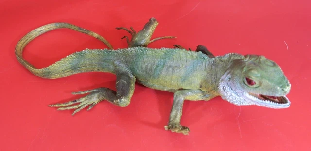 AAA REALISTIC IGUANA Lizard Vintage Rubber Toy Animal Figure $28.67 ...