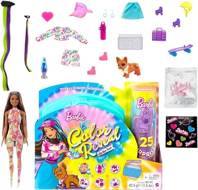 BARBIE COLOUR REVEAL Totally Neon Blue £22.99 - PicClick UK