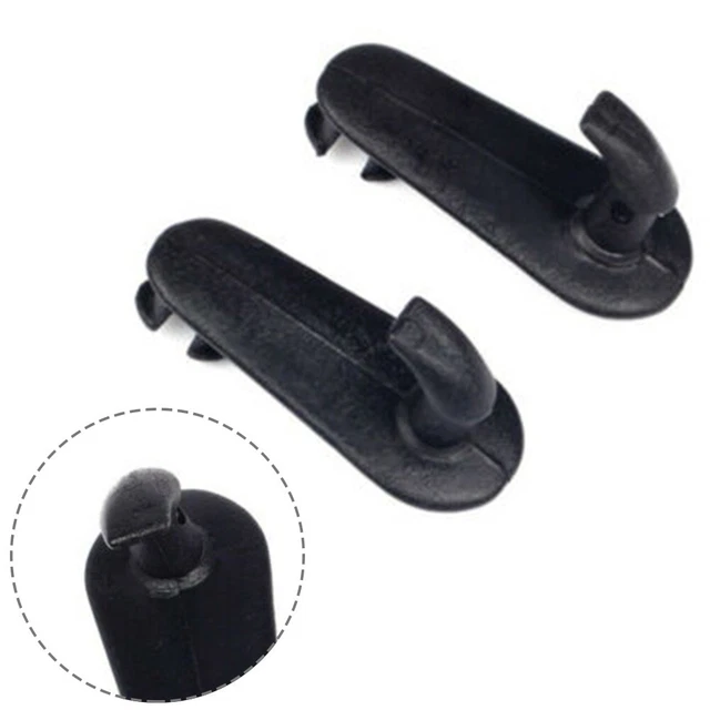CAR MAT FIXING Clips For TOYOTA Carola 2pcs/Set Accessories Black Floor ...