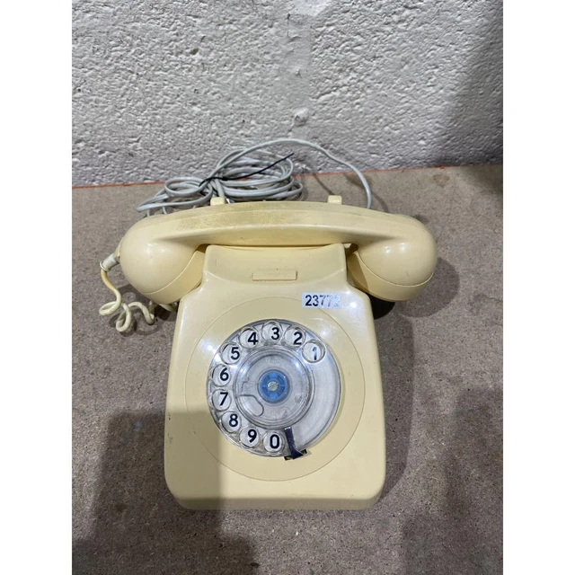VINTAGE BRITISH TELECOM S/1000/GF/1981-PR Rotary Dial Keypad Landline ...