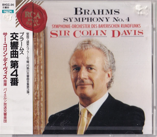 BRAHMS, SIR COLIN Davis - Symphony No. 4 CD Japan mint/ovp EUR 8,63 ...