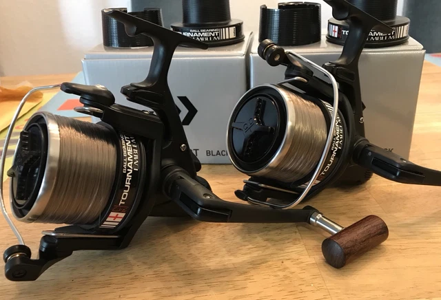 DAIWA EMBLEM X 5000 T Black Custom Big Pit Carp Reels 2 Stück EUR 300 ...