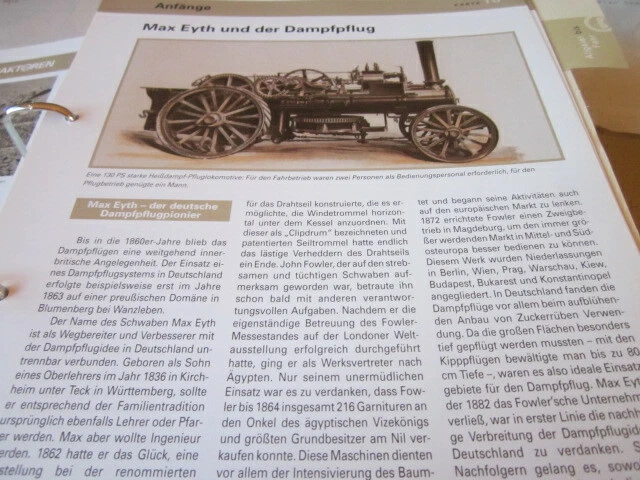 TRAKTOR ARCHIV ANFÄNGE 10 Max Eythn und der Dampfplug EUR 4,74 ...