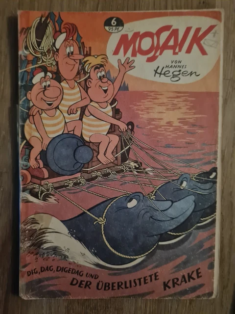 MOSAIK COMIC HEFT Nr.6 (Hannes Hegen 1957) EUR 1,00 - PicClick DE