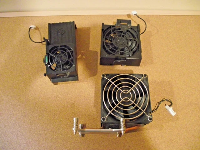 HP Z420 WORKSTATION CPU Fan and Heatsink, 4-Pin Case Fan, and Memory ...