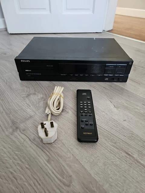 PHILIPS CD610 II CD Player HIFI Separate with Remote control Tested ...