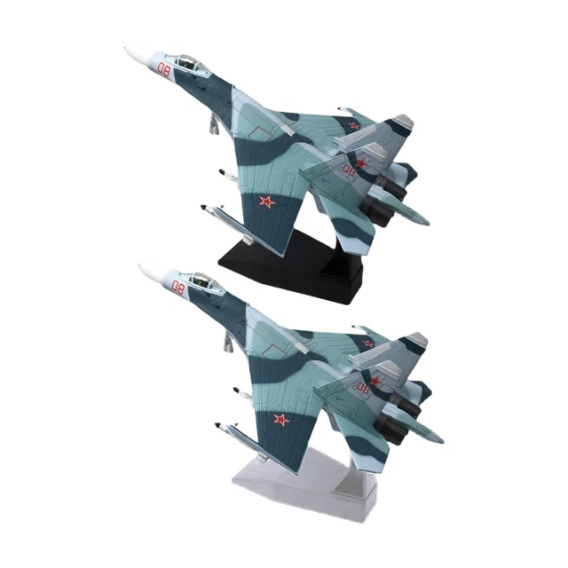 MODÈLE DE CHASSEUR d'attaque 1:100, modèle d'avion en métal, jouet pour ...