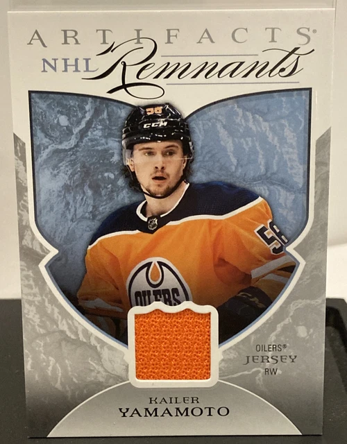 KAILER YAMAMOTO NHL Remnants Patch 2022-23 UD Artifacts NHL Card $4.99 ...