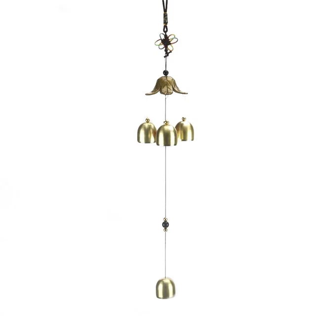 CARILLONS DE VENT chanceux Feng Shui symbole d'amour et de bonheur décor suspen EUR 10,18 ...