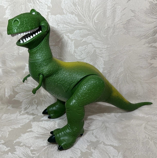 DISNEY REX TOY Story Interactive Talking Action Figure T-Rex Dinosaur ...
