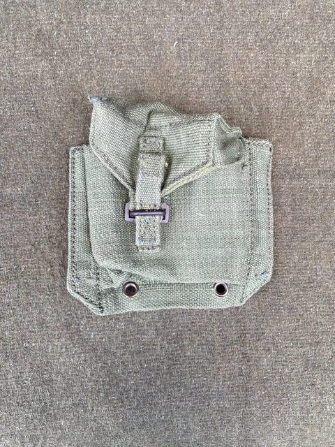 ORIGINAL BRITISH ARMY 1944 Pattern P44 Webbing Pistol Ammo Pouch - 195 ...