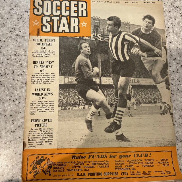 12/3/1965 SOCCER STAR Magazine: Vol 13 No 26 Coventry City Fc team ...