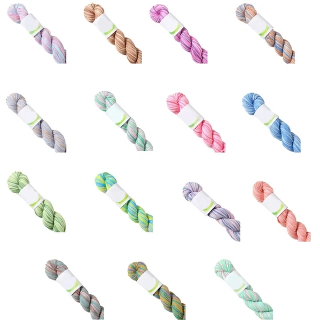HAND DYED GRADIENT Yarn Soft Yarn Knitting Yarn Crocheting Yarn Thread ...