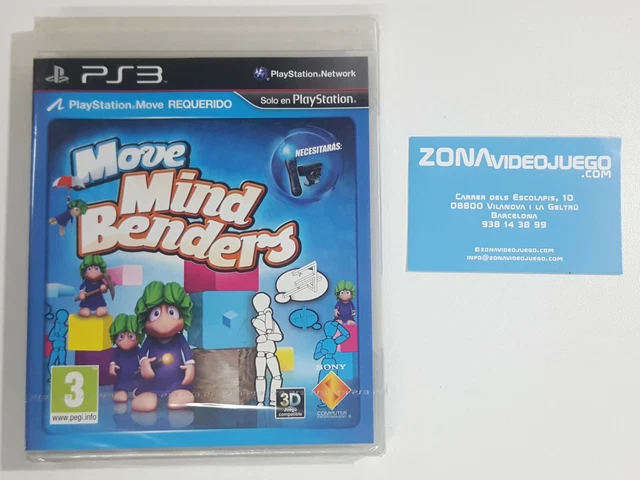MOVE MIND BENDERS, Playstation 3, Pal-Esp. Nuevo a estrenar. EUR 19,95 ...