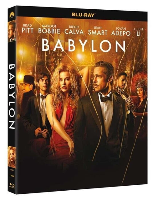 2 BLU-RAY BABYLON Brad Pitt Margot Robbie bo set nuovo sigillato ...
