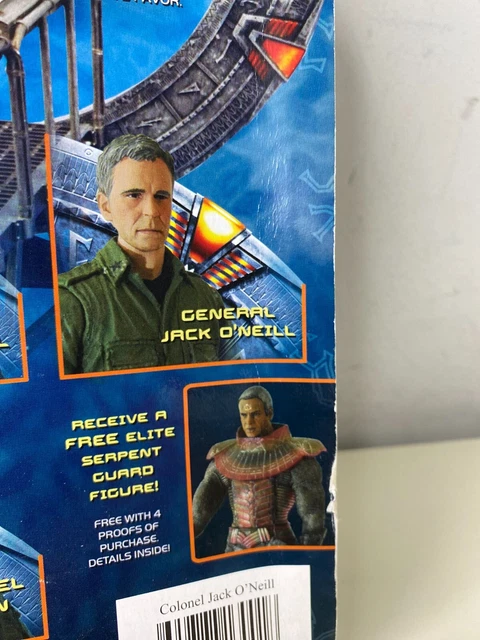 DIAMOND SELECT STARGATE SG-1 COLONEL JACK O'NEILL Brand New Action ...