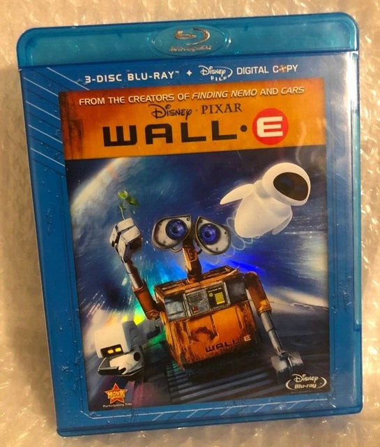 DISNEY PIXAR WALL E 3-Disc Blu-Ray DVD + Digital Copy - Used - FREE SHIPPING $19.99 - PicClick CA
