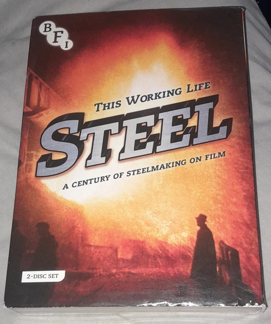 STEEL : A Century of Steelmaking on Film -DVD, BFI, 2 discs with ...