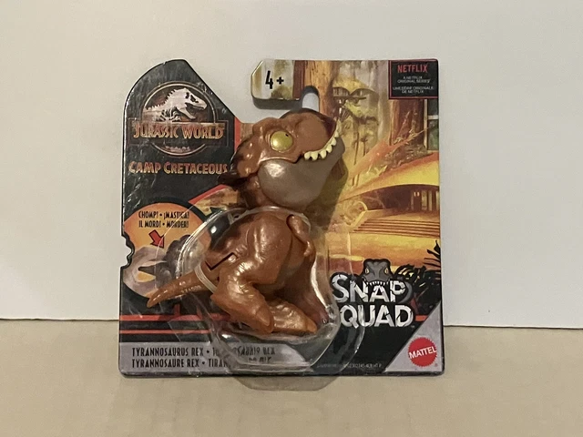JURASSIC WORLD SNAP Squad Camp Cretaceous Tyrannosaurus Rex £13.19 ...