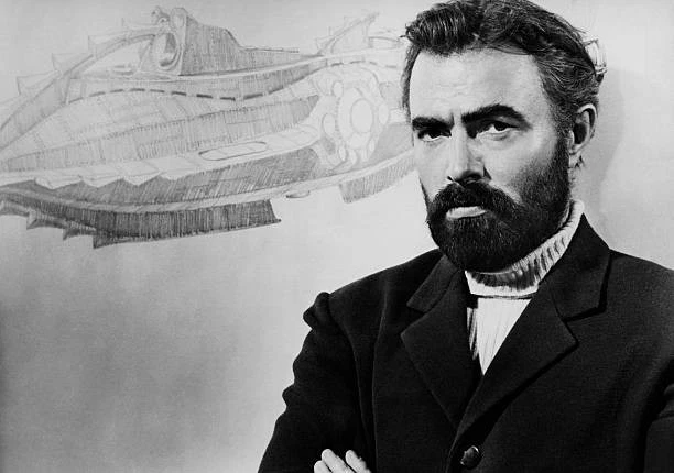 MASON JAMES ACTOR Great Britain Scene from the movie Prince Valian- Old ...