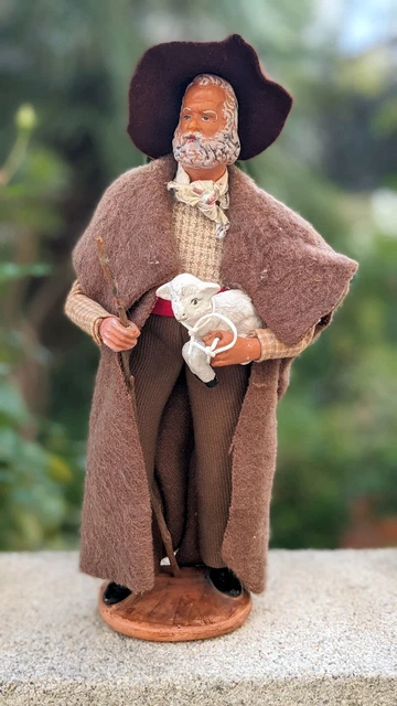 SANTON SIMONE JOUGLAS Berger Au Mouton 31 Cm EUR 15,00 - PicClick FR