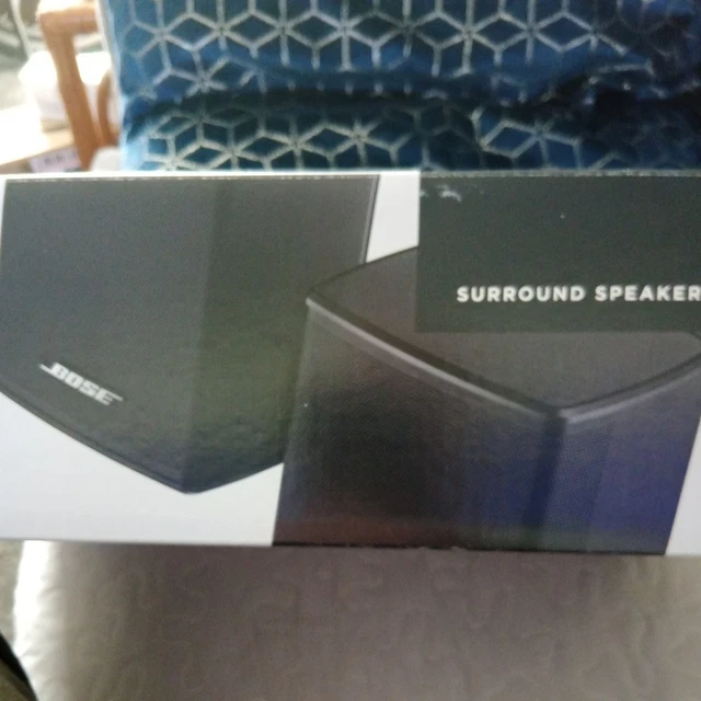 BOSE SURROUND SPEAKERS 300 Virtually Invisible, Black Jewel Series 2 II ...