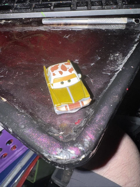 DISNEY PIXAR CARS Mini Racers Tex Dinoco Loose Metal Diecast Kids Gift ...