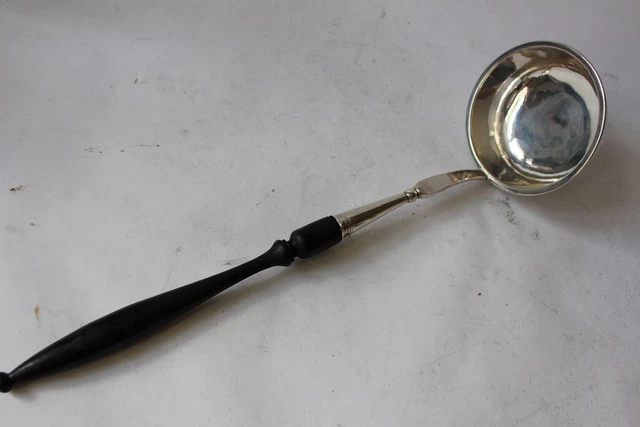 LOUCHE ARGENT SUISSE XIXe siècle Art de la table cuisine (28318) EUR ...