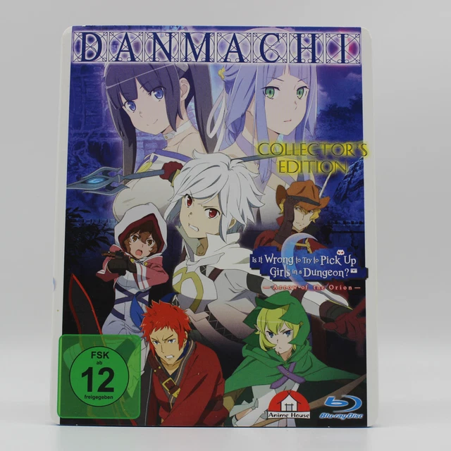 BLU RAY | Danmachi: Arrow of Orion - The Movie - Collector’s Edition ...