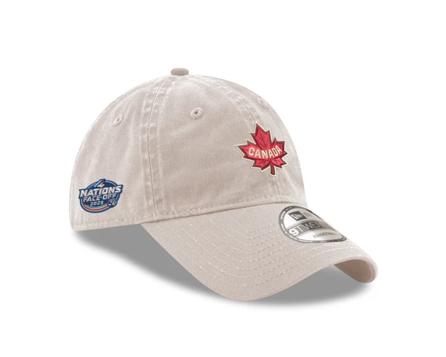 MEN'S 2025 TEAM Canada 4 Nations Face-Off 9TWENTY Adjustable Hat Cap ...