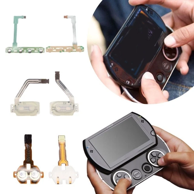 SPARE PARTS VOLUME Button Cable Repairing L R Button Flex for PSP GO £8 ...