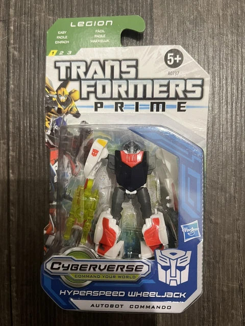 TRANSFORMERS PRIME CYBERVERSE Hyperspeed Wheeljack Legion Class Action ...