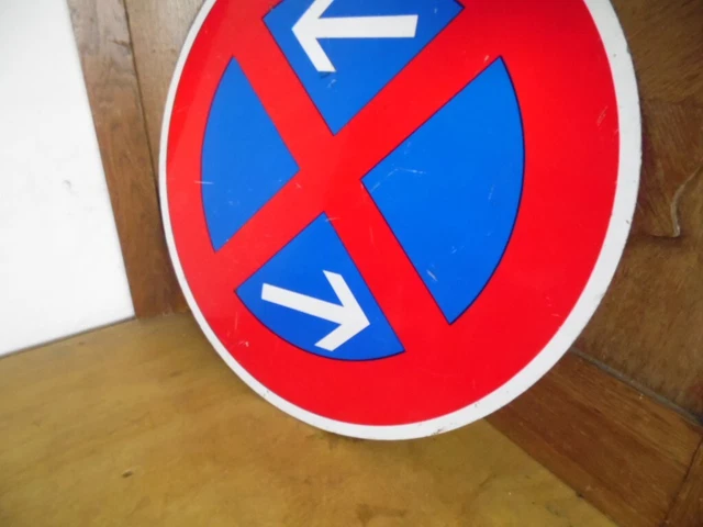 VERKEHR SCHILD HALTEVERBOT Verkehrszeichen Alu Halten verboten Rund EUR ...