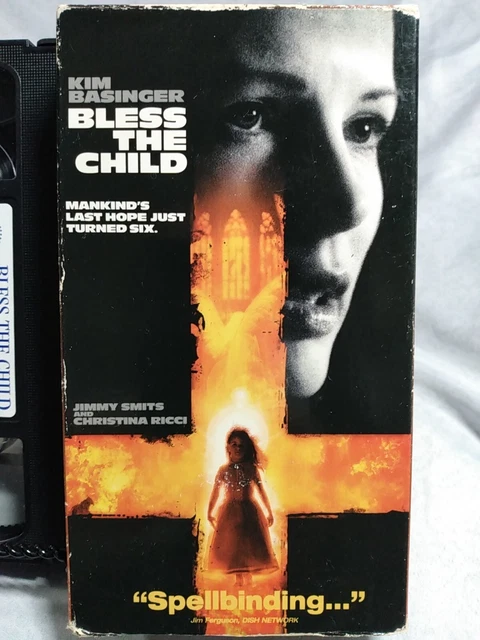 BLESS THE CHILD (VHS, 2001) Kim Bassinger Jimmy Smits Christina Ricci ...