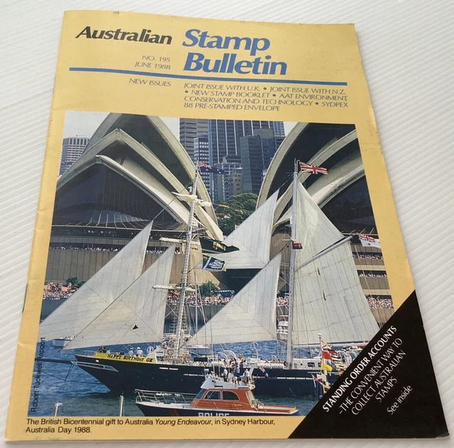 AUSTRALIAN STAMP BULLETIN No. 195 June 1988 Australia Post Collector ...