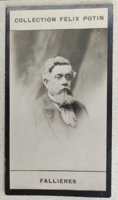 ARMAND FALLIÈRES HOMME Politique FRANCE 1ère Coll Félix POTIN Photo ...
