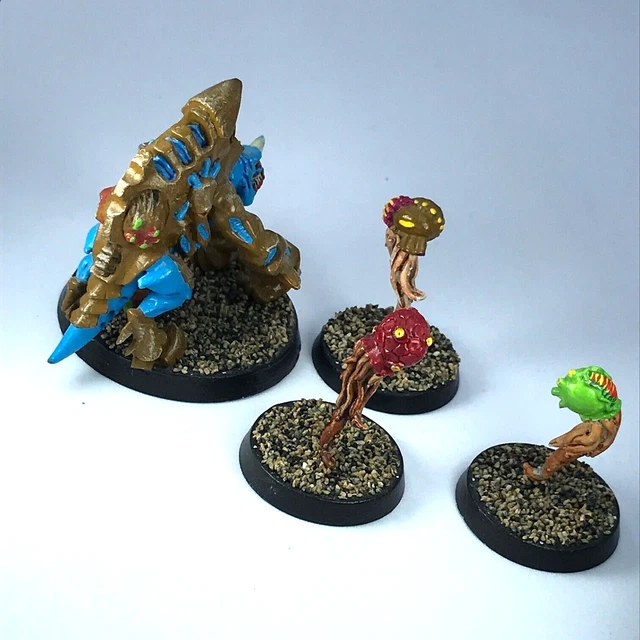 CLASSIC METAL TYRANID Biovore & Spore Mines - Painted - Warhammer 40K ...