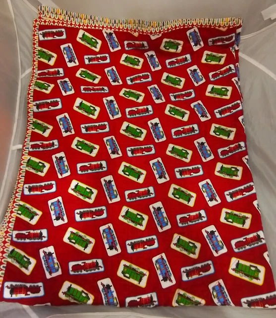 THOMAS THE TANK Engine Quilt with Teddy Bear Alphabet on Reverse £15.99 ...