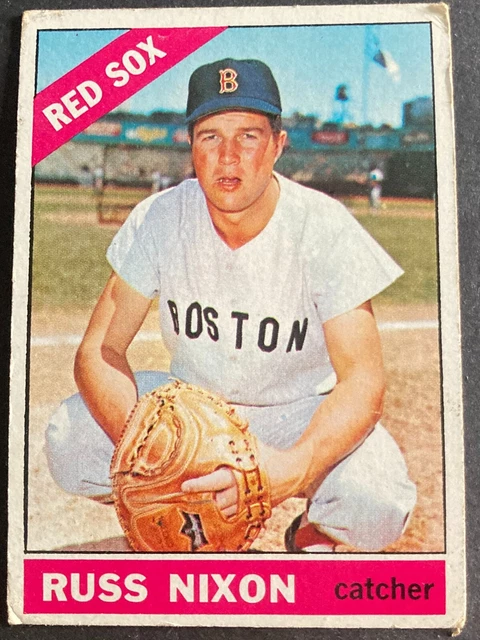 1966 TOPPS #227 Boston Red Sox Catcher Russ Nixon EUR 0,91 - PicClick FR