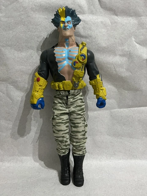 HASBRO 2001 ACTION Man Tempest Vintage Villain Figure with Costume £2. ...