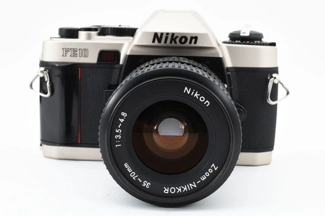 NIKON FE10 SLR 35mm Film Camera w/ 35-70mm Nikon Lens A2163112 $204.16 ...