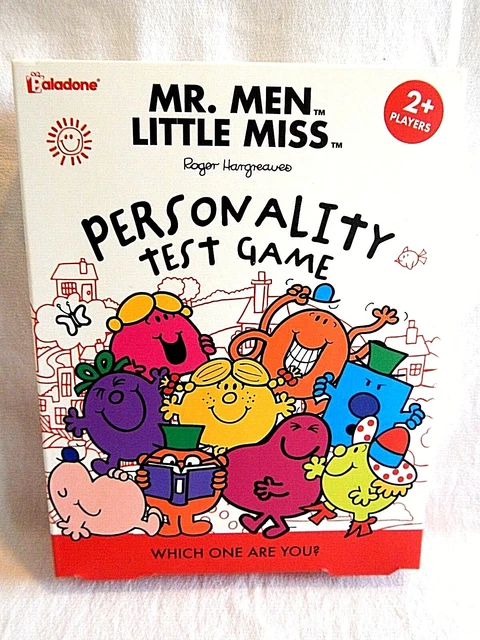 MR MEN & Little Miss Personality Test Quiz Official Licensed Game ...