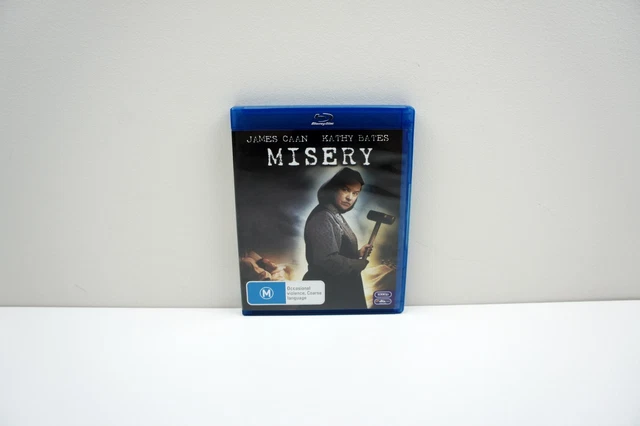 MISERY BLU RAY 1990 James Caan Kathy Bates Region B - Free Postage £15. ...