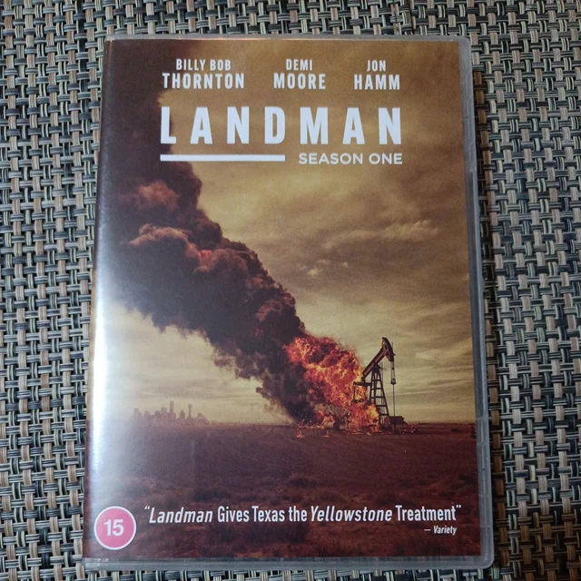 LANDMAN SEASON 1 DVD (2025) Billy Bob Thornton, Ali Larter, Jon Hamm ...