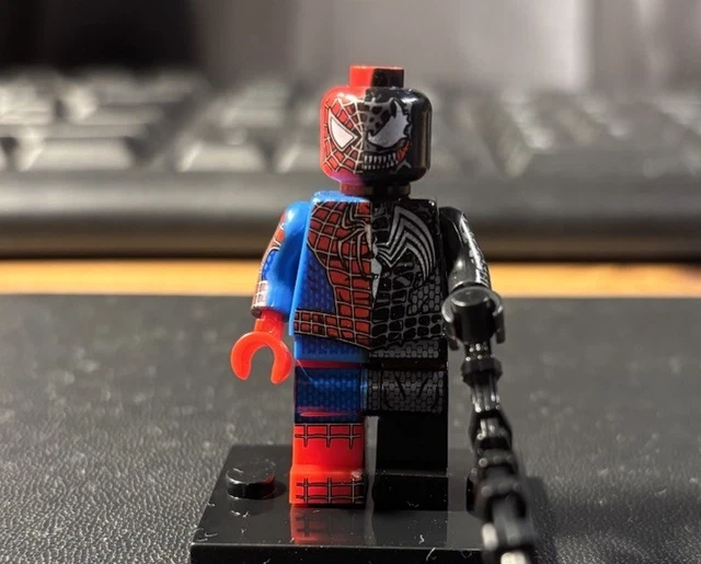LEGO CUSTOM SPIDER-MAN Venom Minifigure Tobey Maguire Sam Raimi £12.15 - PicClick UK