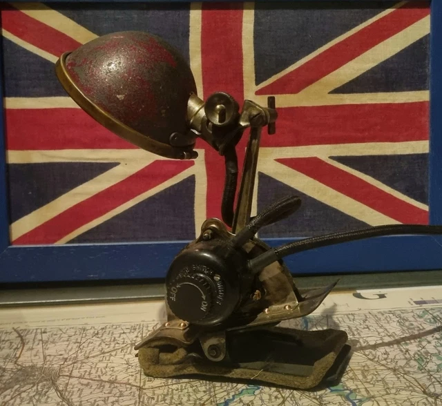 LAMP LAMP CHART Board Raf Ww2 Air Ministry British Army Lancaster Light ...
