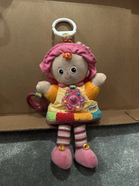 LAMAZE MY FRIEND Emily Sensory Plush Doll Pram Toy Rattle £2.24 ...