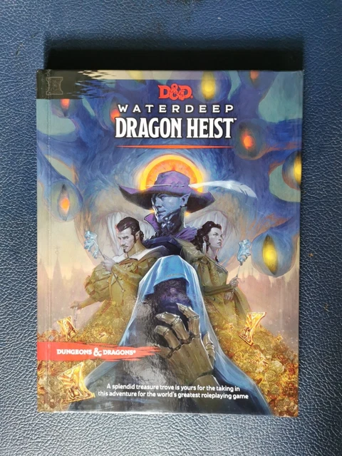 DUNGEONS & DRAGONS Core Book Waterdeep Dragon Heist 5E £12.50 - PicClick UK